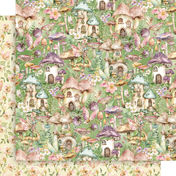 Graphic 45 - Pixie Town 12x12 Paper – Jessi B & The Scrap Shack